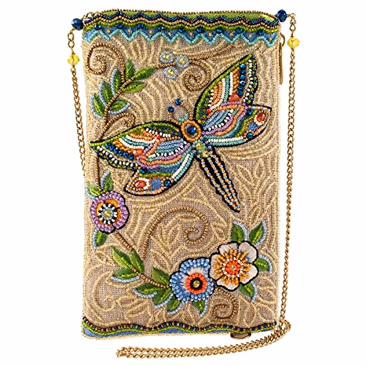 Mary Frances Soaring Spirit Crossbody Phone Bag, Multi