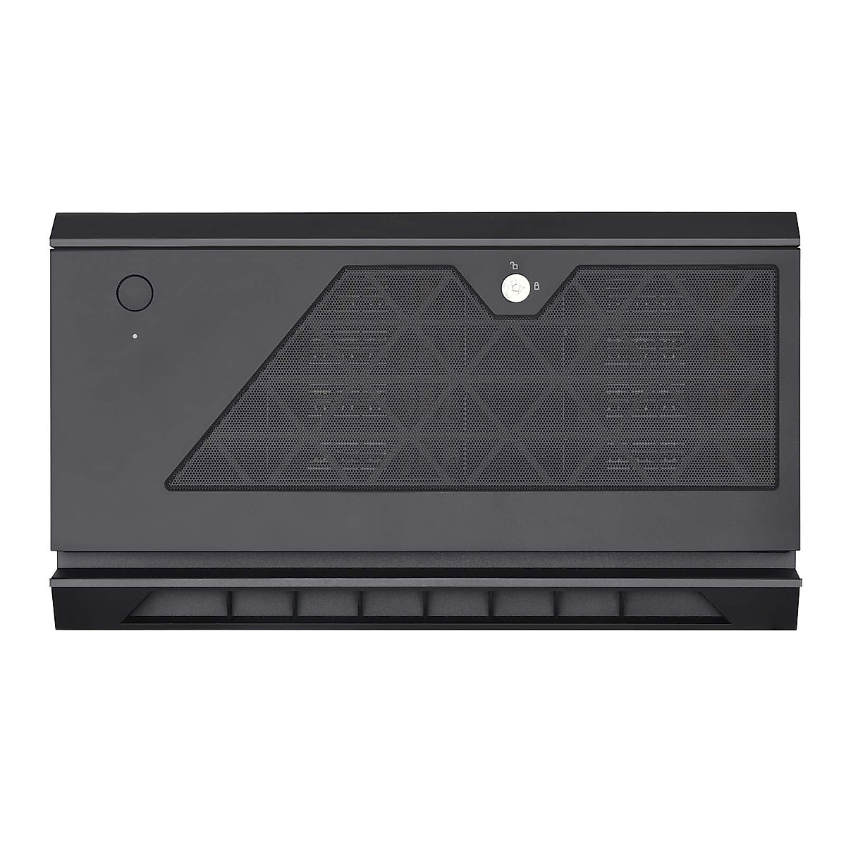 SilverStone Technology CS381B Micro-ATX/Mini-DTX/Mini-Itx 8 Bay Hot Swap 2.5"/3.5" SAS-12G/SAS-6G NAS Storage Case with 2X 120mm Dual Ball Bearing Fan, Black