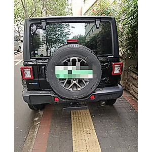 Sunshine Artisan Hitch Step for 2'' receivers and Rust Towing Bumper Guard Black Hitch Steps for Most Cars SUV Trucks Automotive Bump Step 1 Pack