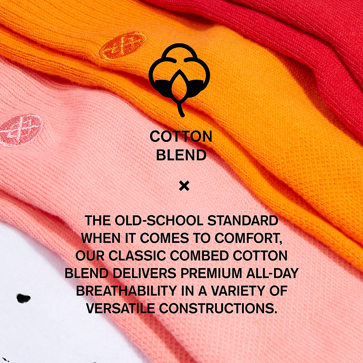 Stance Pablo No Show Socks (Medium, Offwhite)