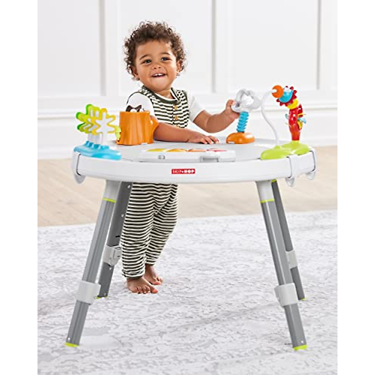 Skip Hop Baby Activity Center: Interactive Play Center with 3-Stage Grow-with-Me Functionality, 4mo+, Explore & More