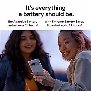 Google Pixel 7-5G Android Phone - Unlocked Smartphone with Wide Angle Lens and 24-Hour Battery - 256GB - Obsidian