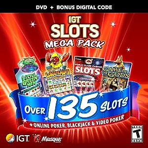 Legacy Games Amazing Casino Games for PC: IGT Slots, Mega Game DVD Pack + Digital Download Codes (PC)