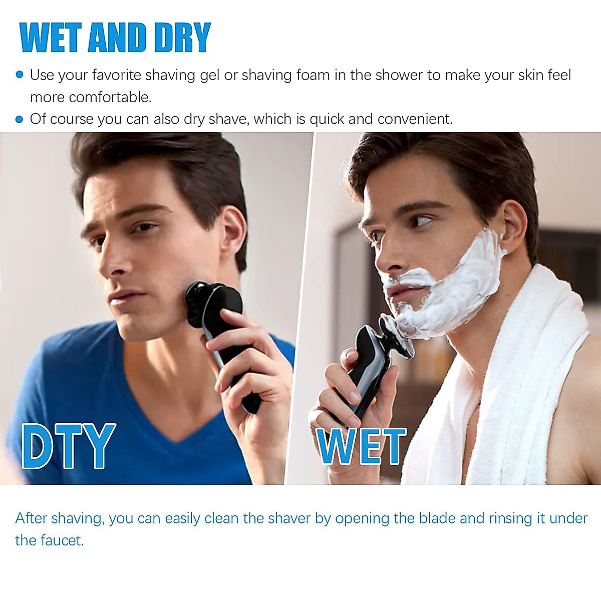 HQ8 Replacement Heads Compatible with Philips Norelco Shaver, Blade for AT880, PT720, PT740, New Upgraded 3-pc Pack