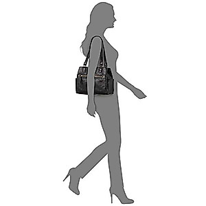 INC Riverton Satchel Black