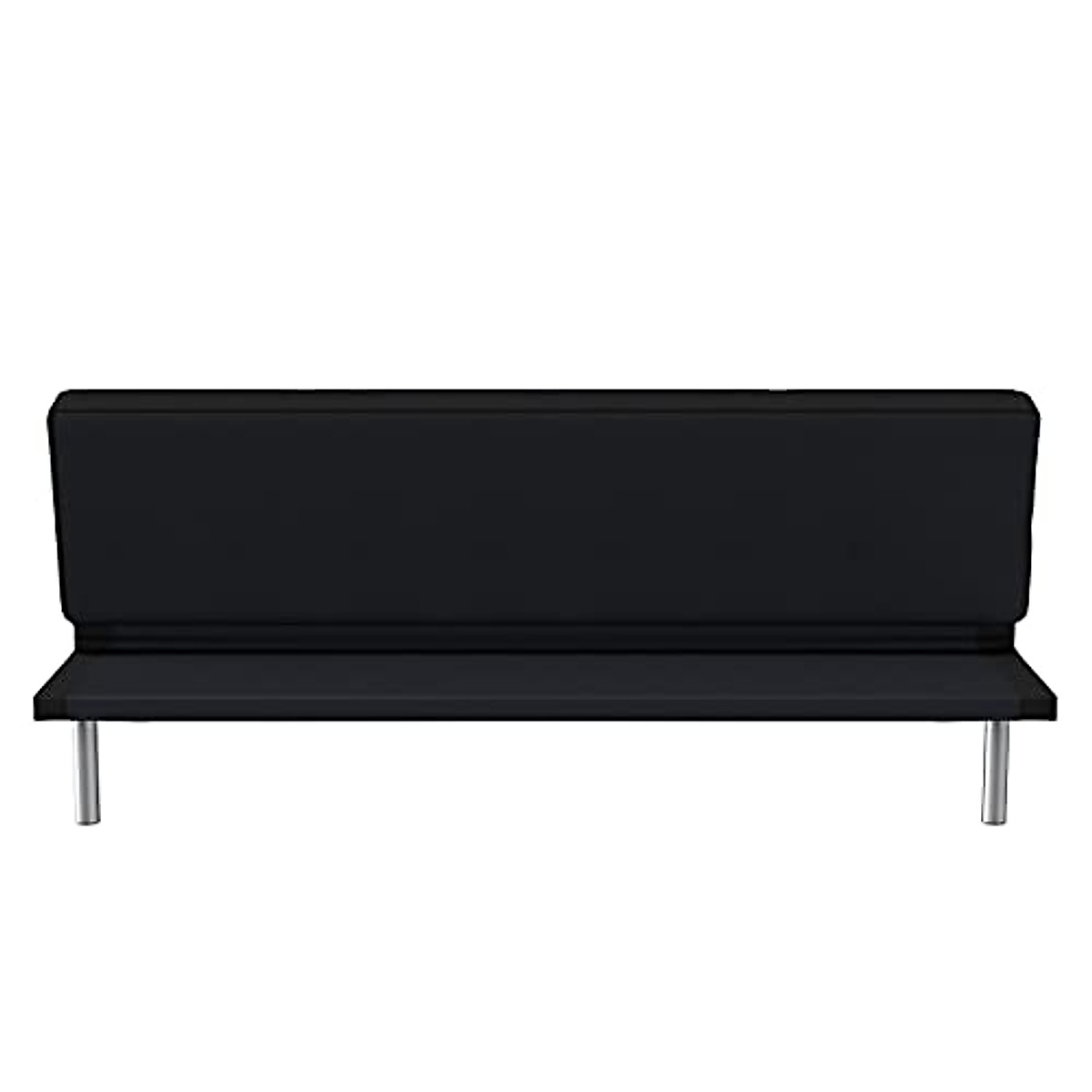 Serta Rane Convertible Sofa Bed, 66.1" W x 33.1" D x 29.5" H, Black