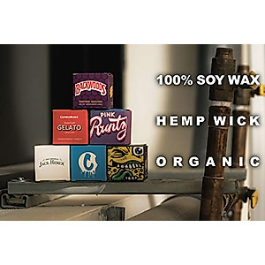 CandleBudz Cake King Louis Scented Candle - King Louis Terpene Profile - Rare Collectable All-Natural Long Burning Candles - 100% Soy Small Calming Aromatherapy 420 Candle Gift