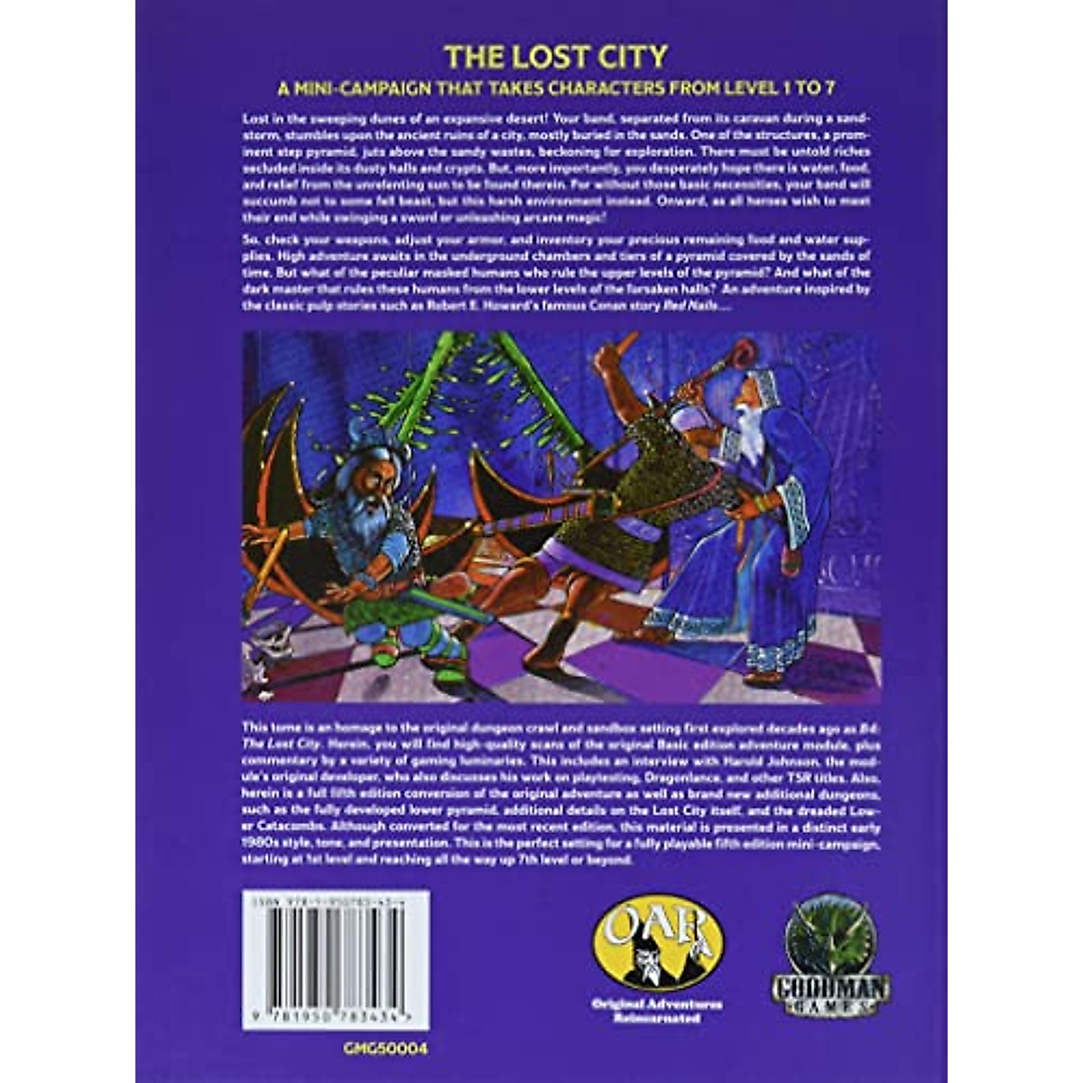 Original Adventures Reincarnated #4 - The Lost City