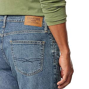 Levi Strauss Signature Gold Men Athletic Fit Jean, Sequoia, 34Wx32L