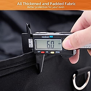 NOELIFE Carry Bag for Ooni Karu 12, Carrying Case for Ooni 12 Multi-Fuel Outdoor Wood Fired and Gas Pizza Oven Accessories (Bag Only)