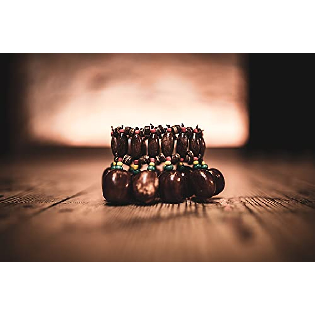 Meinl Sonic Energy Seed Shell Shaker Percussion Instrument Anklet/Bracelet — Nature Sounds for Meditation, ASMR, Sound Therapy, Yoga