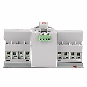 220V 63A Automatic Transfer Switch, Mini Intelligent Dual Electronic Power Circuit Breaker (4P)