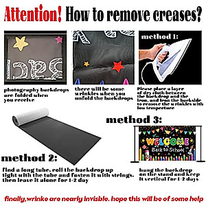 Welcome Back to School Backdrop First Day of School Photo Booth Props Welcome Back Banner for Kids Teacher Students Welcome Back to School Banner Decorations Supplies for Classroom Background Decor