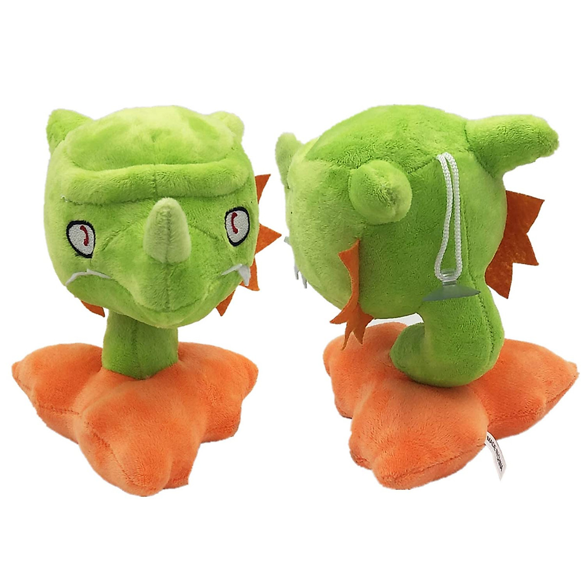JHESAO 7.5" Plants and Zombies Snapdragon Plush Zombies Toys PVZ Plushies 1 2 Stuffed Soft Doll for Children Fans, Great Gift for Halloween, Christmas New