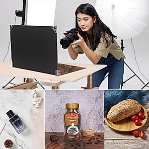 Food Photography Photo Backdrops Board: 7Pcs 12Patterns Product Background Table Top Kit - Flat Lay Props for Jewelry.(Medium Size 16x13in)