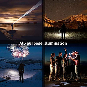 10 Pack Mini Flashlights Small LED Flashlight 300 Lumen Portable Tactical Zoomable Pocket Torch Lantern Adjustable Focus Light for Kids Child Camping Emergency Travel Hiking Torch Light