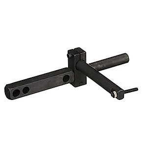 HHIP 3900-2123 Steel Mill Vise Stop for 5" and 6" Vises,Black