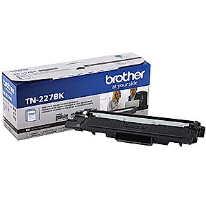 Brother TN227 4 High Yield Color Toner Set (BK/C/M/Y) (1) TN227BK, (1) TN227C, (1) TN227M, (1) TN227Y