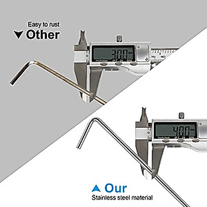 18 Pack Tent Stakes, Stakes for Outdoor Decorations, Tent Stakes Heavy Duty, Metal Stakes, Tent Garden Stakes for Gardening & Canopies, Outdoor Christmas Decorations