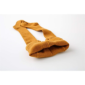 CECORC Baby Tights – Thick Toddlers Girl Leggings–Seamless Cable Knit Cotton Stockings – Infants Pantyhose 3 Pack, 0-6 Months, White+Black+Ginger