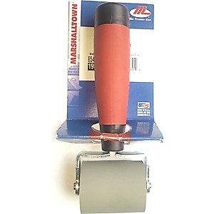 MARSHALLTOWN Paint And Wallcovering Seam Roller, 2 Inch flat Solid Rubber Installation Tool, Made in the USA, E54D