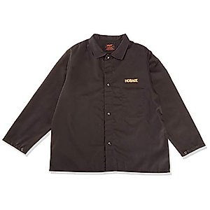 Hobart mens Heavy Duty protective work jackets, Black, 14.5 x 11.5 0.9 Inch US