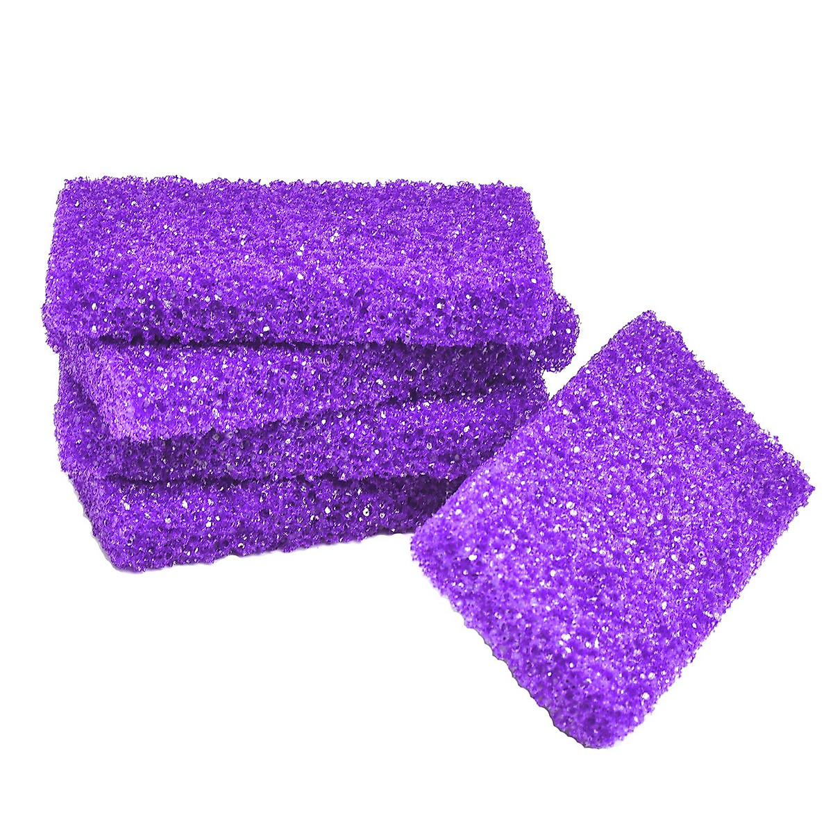 Karlash Mini Dispossable Pumice Pad Size: 7.5 x 4 x 1.2 cm Remove Hard Callused Skin from Hand & Feet (400PCS, Medium Grit)