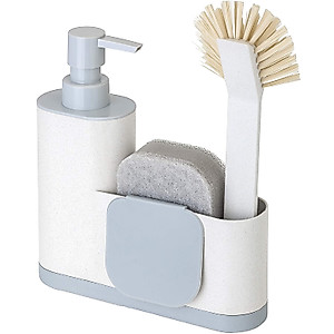 VIGAR 4 Piece Sink Set, Light Grey, Mediano