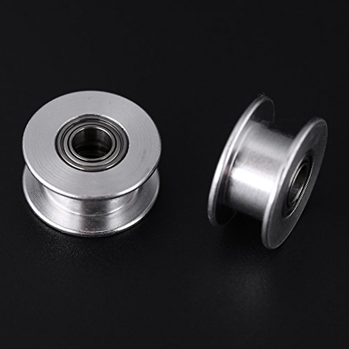 Timing Belt Pulley,5pcs 6 Different Sizes 2GT 6mm Wide Belt Timing Pulley 20T 5mm Bore 3D Printer Accessary (W6mm, 20T, Bore 5, Toothless)