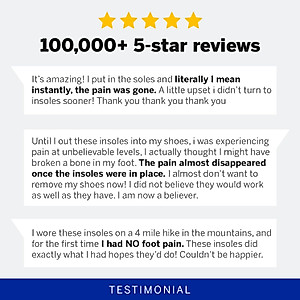 PowerStep Pinnacle Plus Ball of Foot Pain Relief Orthotics - Shoe Inserts for Metatarsalgia, Arch Support & Morton's Neuroma Pain Relief - Made in USA Insoles with Metatarsal Pad (M 5-5.5, F 7-7.5)