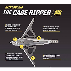 Ramcat Mechanical Broadheads (Cage Ripper)