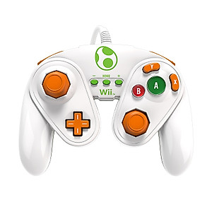 PDP Wired Fight Pad for Wii U - Yoshi