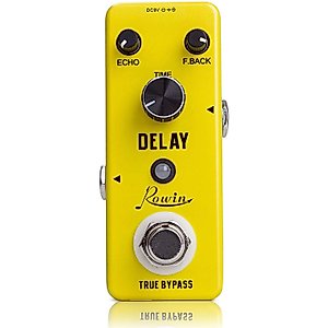 Rowin Guitar Analog Delay Pedal Guitar Effect Pedal True Bypass