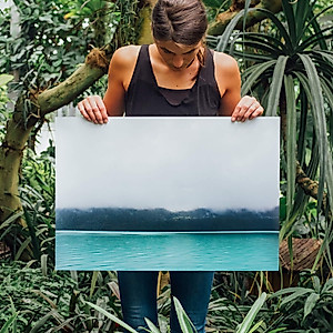 PHOENIX Large Painting Canvas Panels - 18x24 Inch, 6 Value Pack - 8 Oz Triple Primed 100% Cotton Acid Free Canvases for Painting, White Blank Flat Canvas Boards for Acrylic, Oil Paints