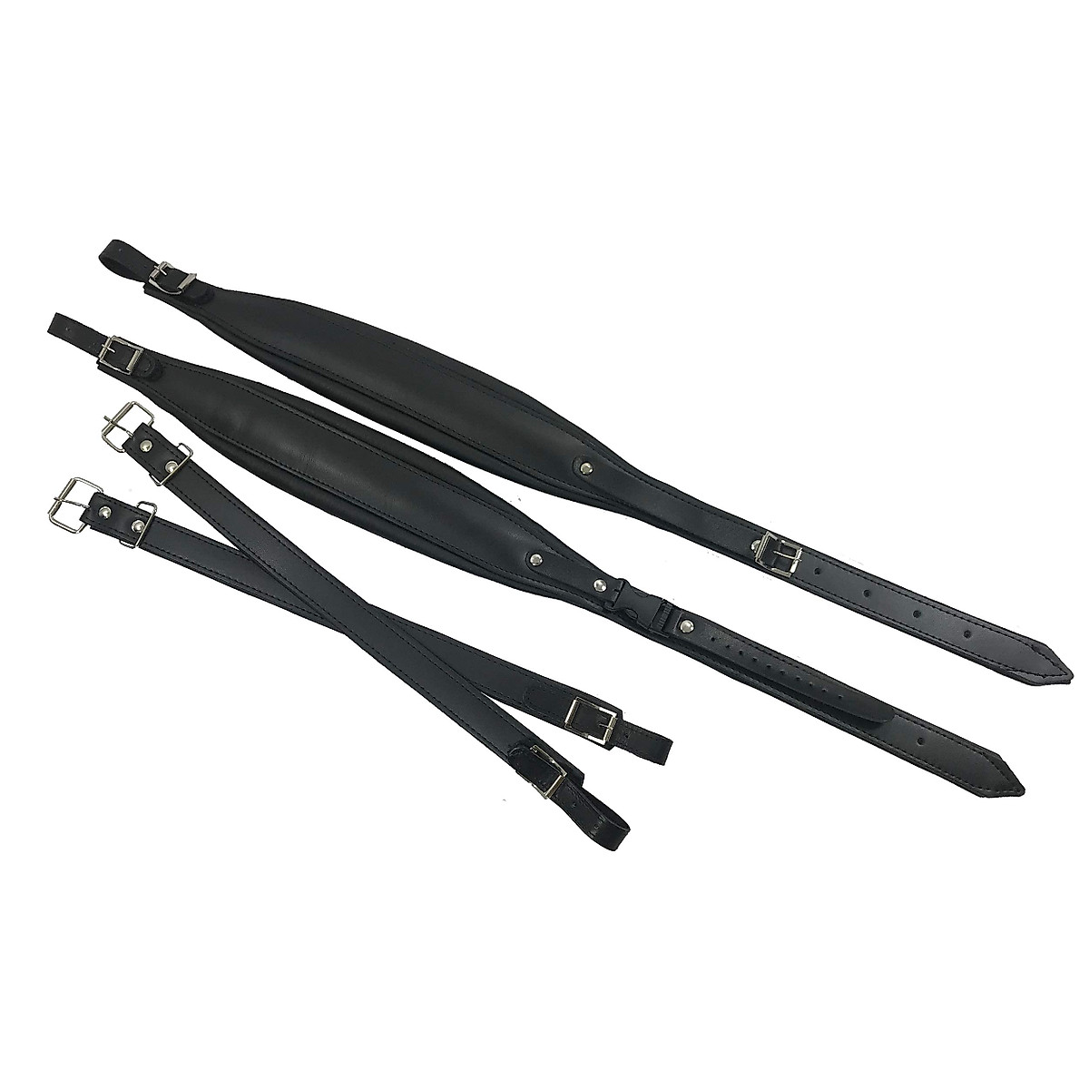 SofiaMari SM2648 Accordion Package: 26 Key, 48 Bass Piano Accordion, Trolly Case and Leather Straps (Red Pearl)