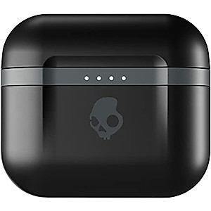 Skullcandy Indy True Wireless in-Ear Headphone Earbuds with Charging Case (Renewed) (Indy ANC Fuel, Black)