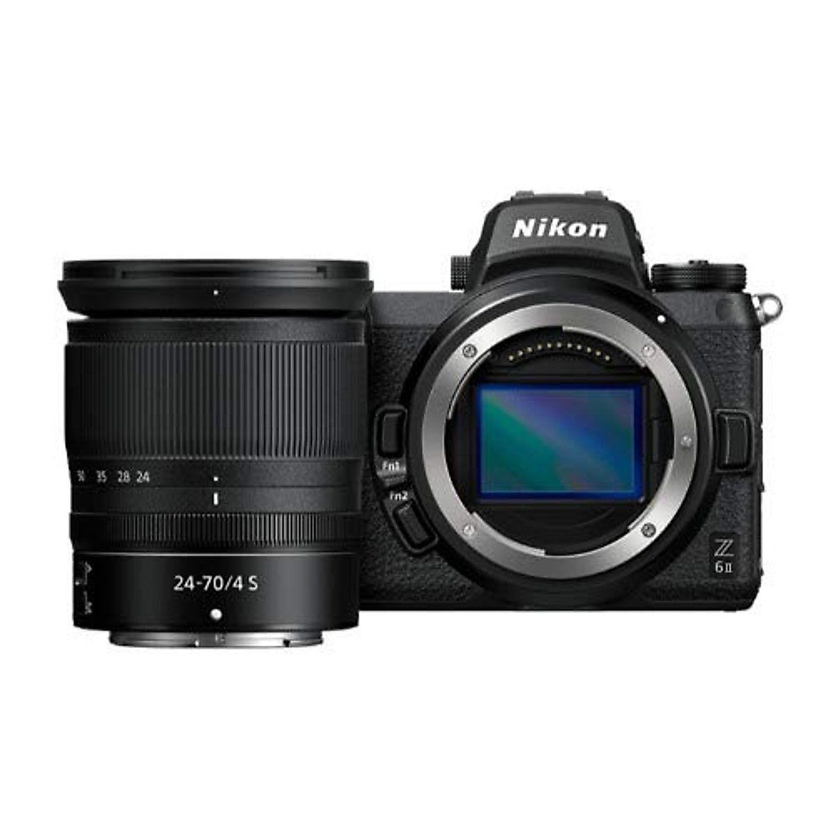 Nikon Z 6II FX-Format Mirrorless Camera with NIKKOR Z 24-70 and FTZ II Mount Adapter Bundle (2 Items)
