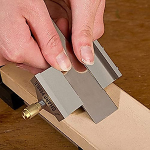 Sharp Pebble Honing Guide - Chisel Sharpening Jig for Chisels and Planes - Fits Chisels 0.25” to 1.96”, Fits Planer Blades 1.41” to 3.22”