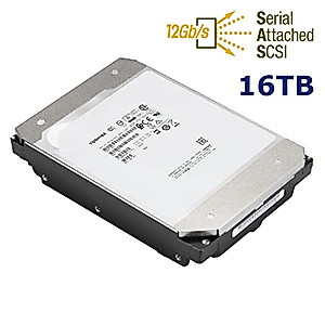 MG08SCA16TE 16TB Toshiba SAS 12 Gb/s 512MB 3.5 Inch 7200 RPM Enterprise HDD for Dell HP Lenovo Supermicro Server Hard Drive