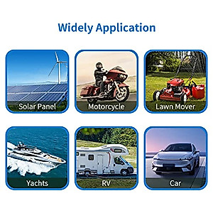 Ygdyxautoc 2 FT 10AWG Solar Panel to SAE Adapter Cable, Solar to SAE Extension Cable 10 Awg, SAE to Solar Male & Female Adapter Cable with SAE Polarity Reverse Adapter for RV Panel Solar