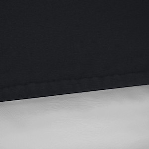 Betty Dain Stretch Jersey Knit Baby Crib Fitted Sheet, 100% Cotton, Elasticized Cover, Deep Corner Pockets, Fits Crib Mattresses Snugly, Machine Washable, Black, 52 x 28 inches