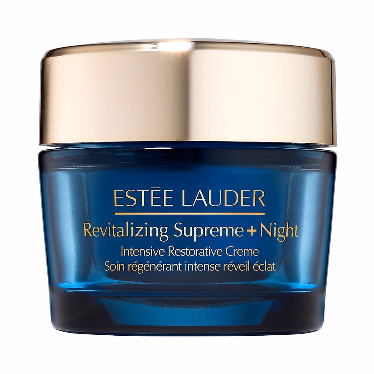 Estée Lauder Revitalizing Supreme+ Night Intensive Restorative Anti-Aging Cream Moisturizer with Hyaluronic Acid, 1.7 Ounce