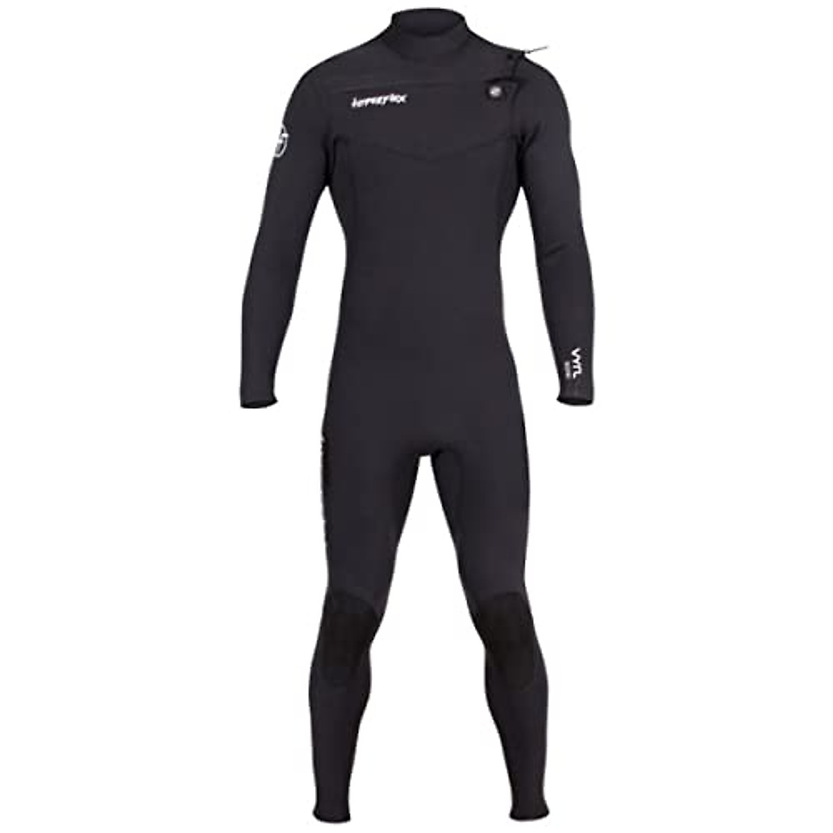 Hyperflex Men's VYRL 4/3mm Front Zip Fullsuit Black - S