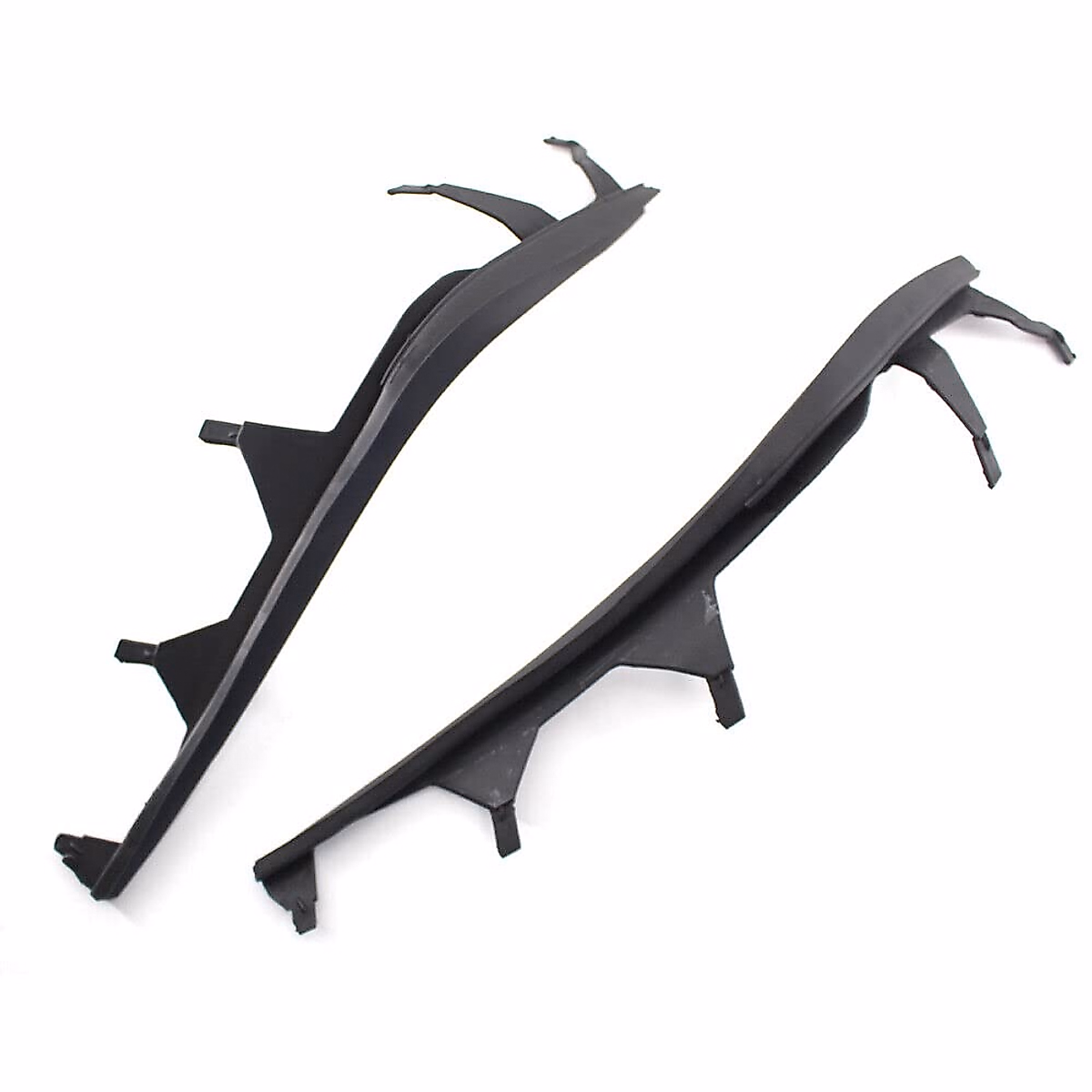 GSRECY Left Right Headlight Upper Cover Rubber Strip Seal Gasket Compatible with 2002-2005 BMW 4 Door E46 325i 330i Headlight Sealing Trims Gasket