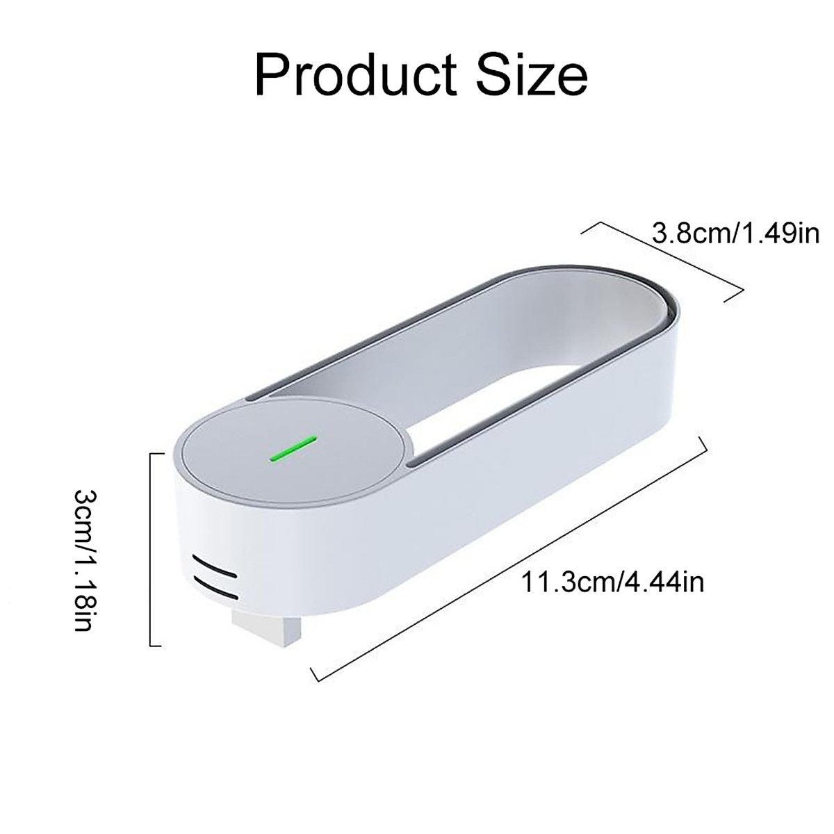 USB Air Purifier Air Cleaner for Home and Bedroom Quiet Sleep Mode Air Cleaner Pets Hair for Compact Portable Air Purifiers for Kitchen and Office