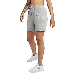 Champion Women's Shorts, Powerblend, Fleece Shorts, Comfortable Shorts for Women, 6.5"