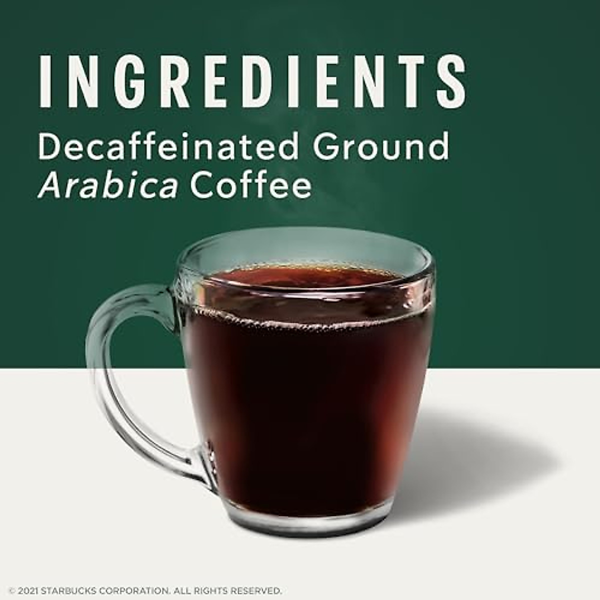 Starbucks Decaf Caffé Verona Dark Roast Ground Coffee, 12 Ounce (Pack of 6)