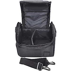 Small Soft Padded Camera Equipment Bag / Case for Canon, Nikon, Sony, Samsung, Olympus, Pentax, Panasonic & More + Microfiber Cloth