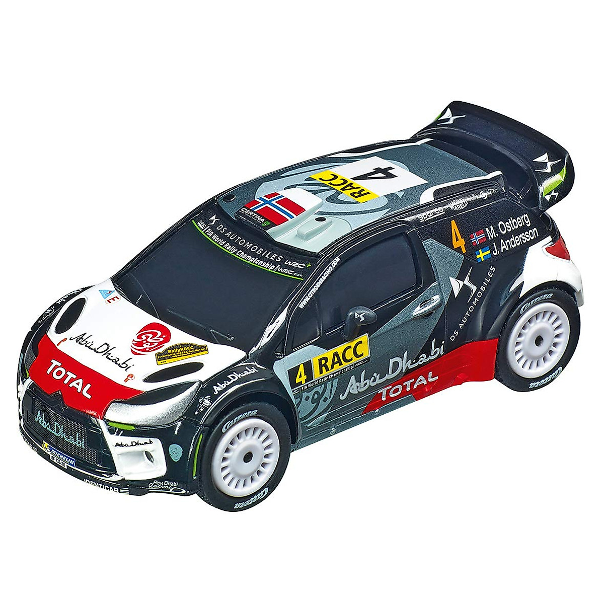 Carrera 64156 DS 3 WRC 2015 Rally Germany GO!!! Analog Slot Car Racing Vehicle 1:43 Scale