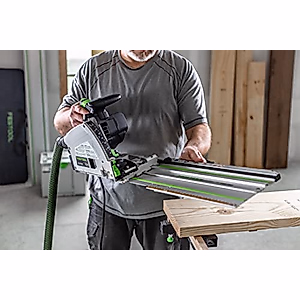 Festool 577422 Plunge-Cut Track Saw TS 60 KEB-F-Plus-FS US with 55-Inch (1400mm) Guide Rail